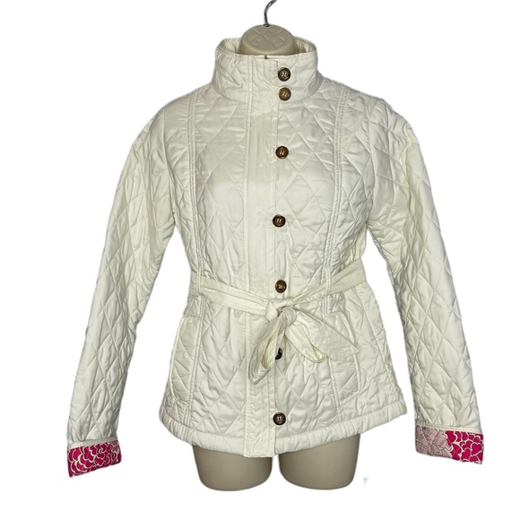 Lilly Pulitzer | Jackets & Coats | Lilly Pulitzer Destination Quilted ...